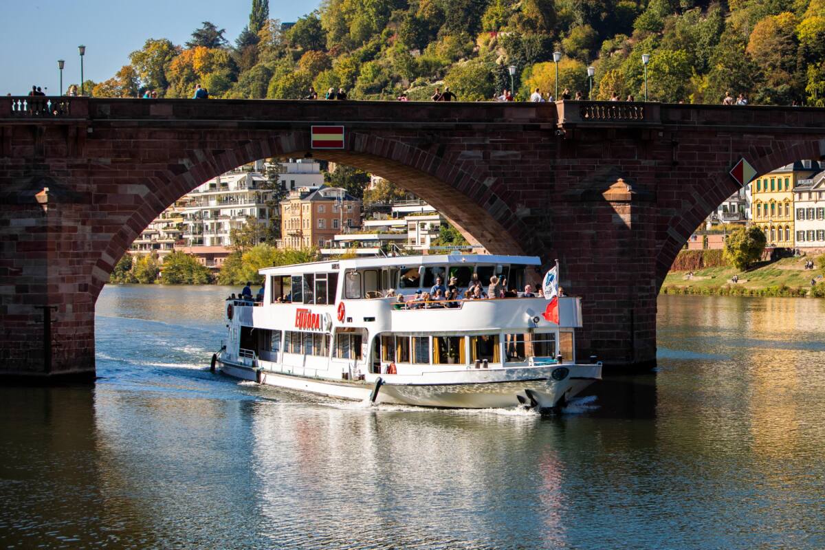 Sehenswürdigkeiten in Heidelberg - Weisse Flotte Heidelberg